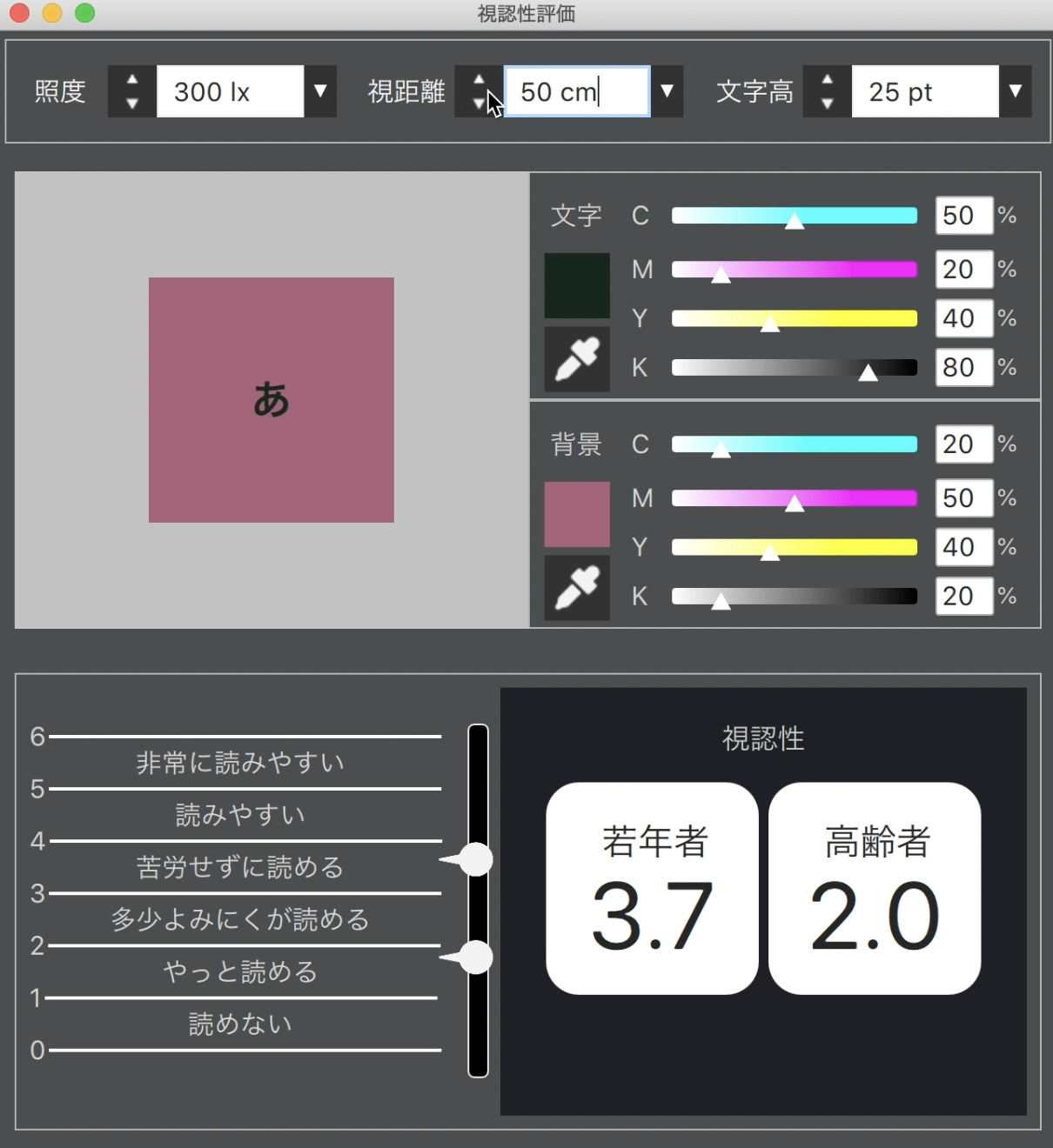視覚特性 x色彩心理を考慮した文字の視認性評価システムの開発 | Oruche Inc. | 株式会社オルチェ人間情報技研